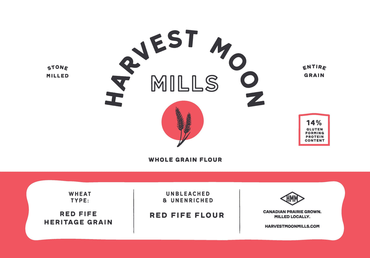 Red Fife Flour - Whole Grain – Harvest Moon Mills
