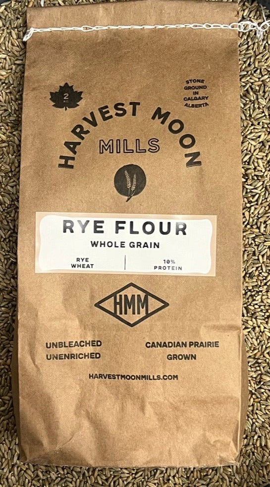 Rye Flour - Whole Grain – Harvest Moon Mills